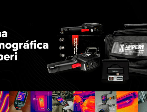 Exclusividade Amperi: câmera termográfica industrial